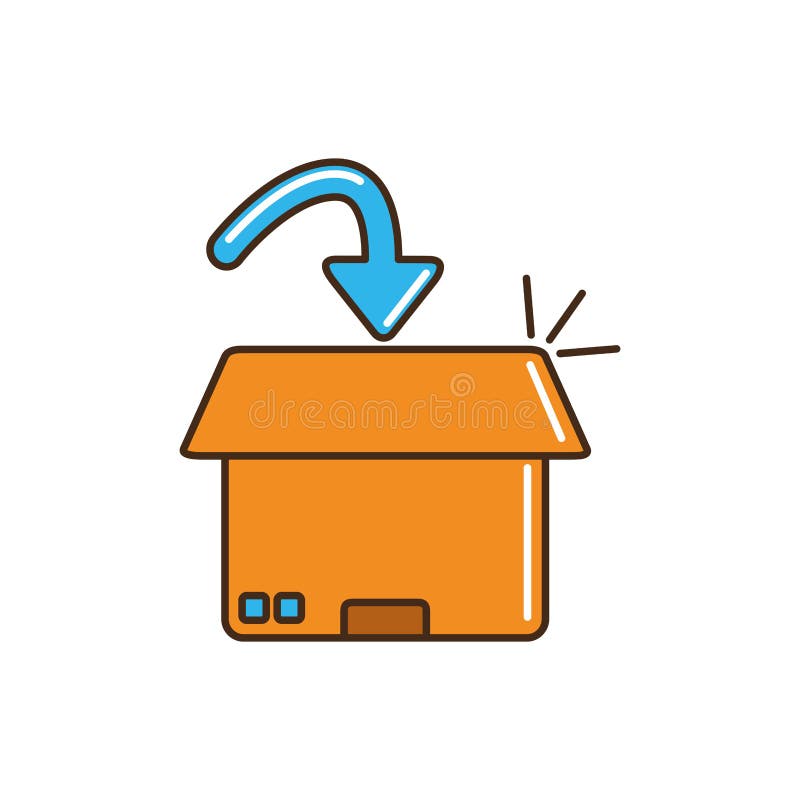 Fill Packaging Box Stock Illustrations – 320 Fill Packaging Box Stock ...