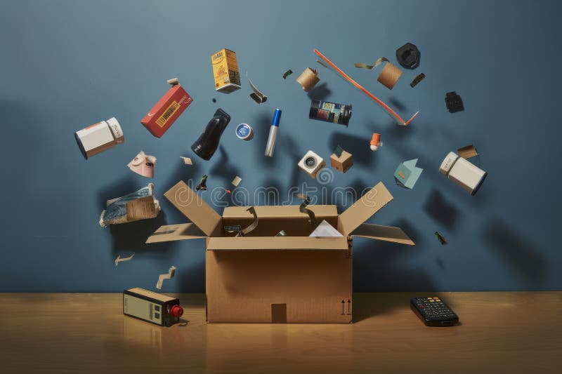 Box Cargo Falling Out Stock Photos - Free & Royalty-Free Stock Photos ...