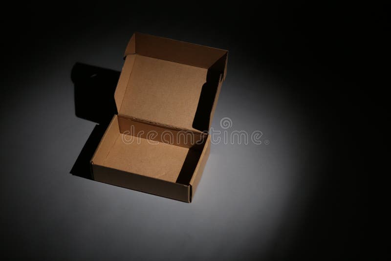Cardboard Box for Freight stock photo. Image of opened - 55819244