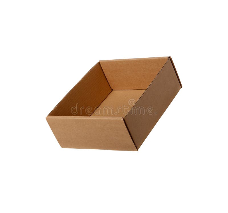 Closed cardboard box stock image. Image of warehouse - 126609807