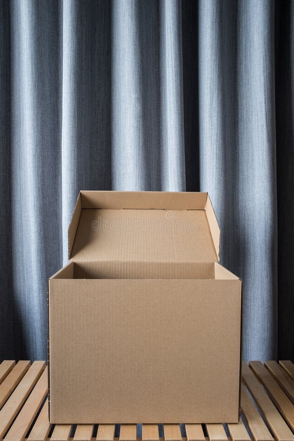 Cardboard box with lid stock photo. Image of cardboard - 102456810