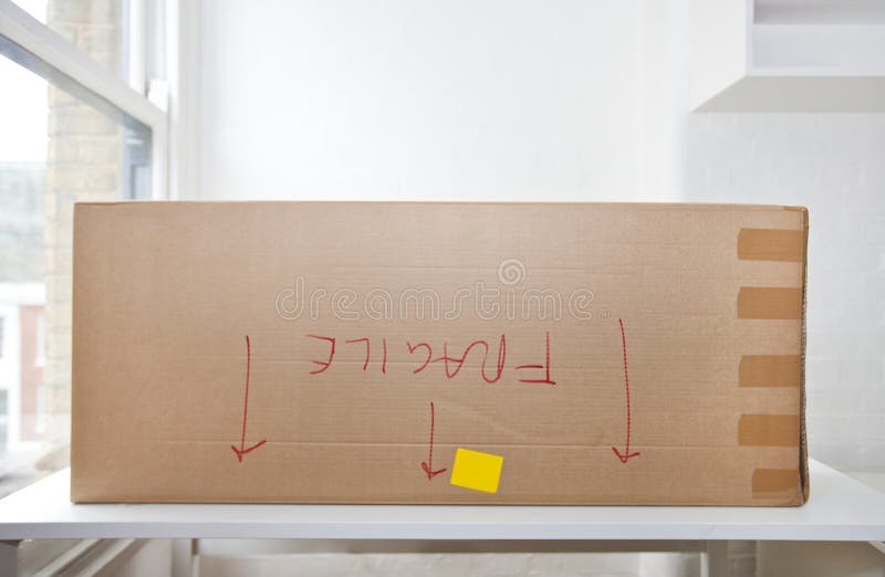 Cardboard box upside down stock image. Image of cardboard - 39247747