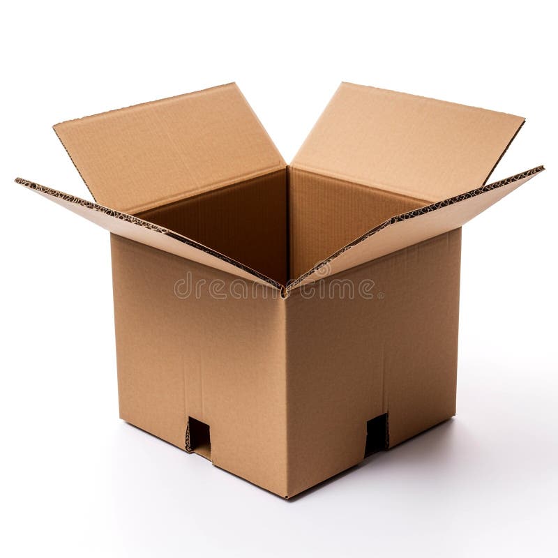 White Box Flaps Open Stock Illustrations – 121 White Box Flaps Open ...