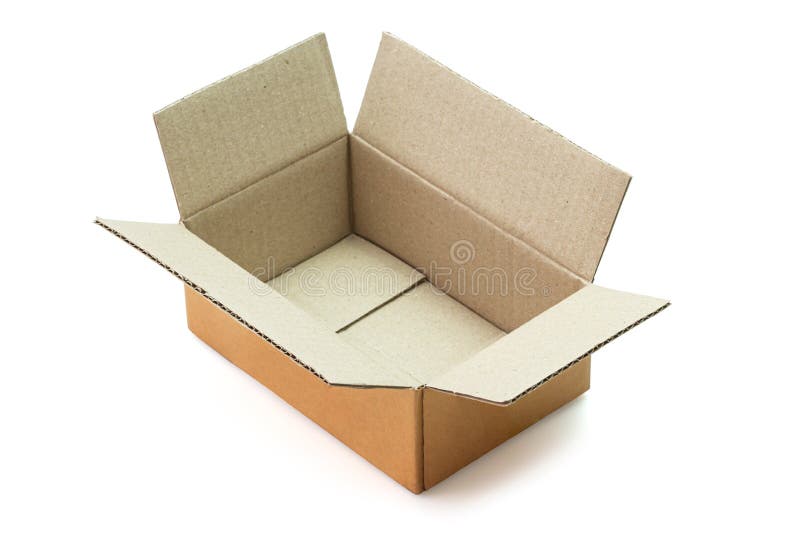 Parcel Packages with Computer Mouse on White Stock Image - Image of ...