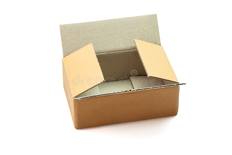 Parcel Packages with Computer Mouse on White Stock Image - Image of ...