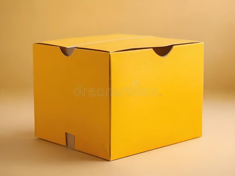 Cardboard Box for Packaging, Delivery Service Stock Illustration ...