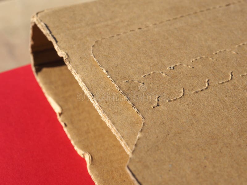 Cardboard Box Packet Parcel Stock Image - Image of postage, shipping ...