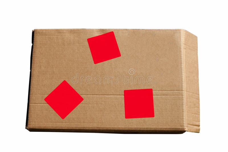Cardboard box. stock image. Image of parcel, storage - 78053879