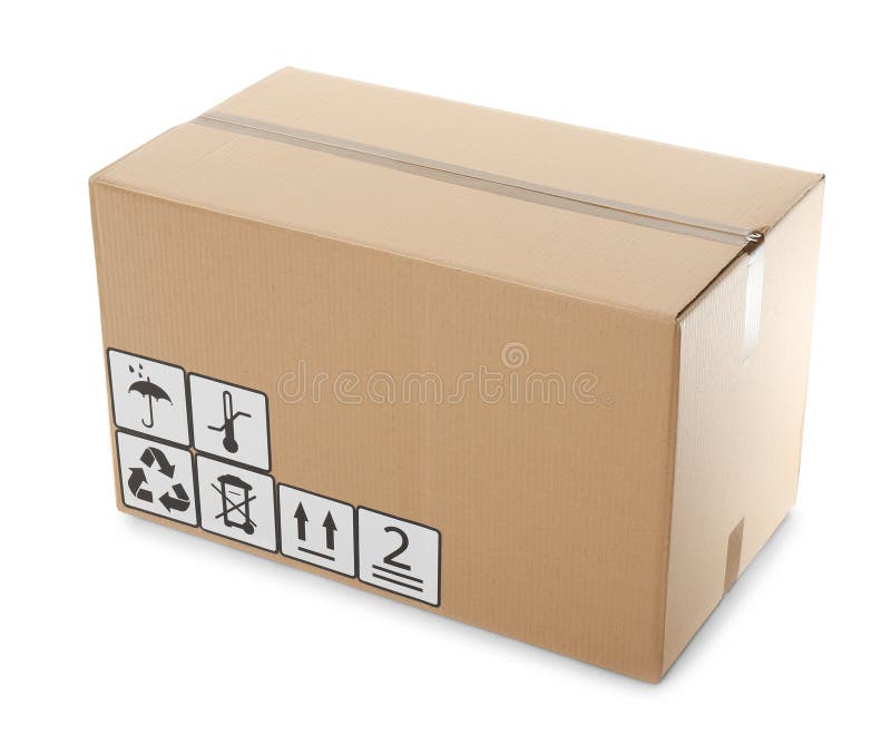 Shipping Label Box Icons Stock Photos - Free & Royalty-Free Stock ...