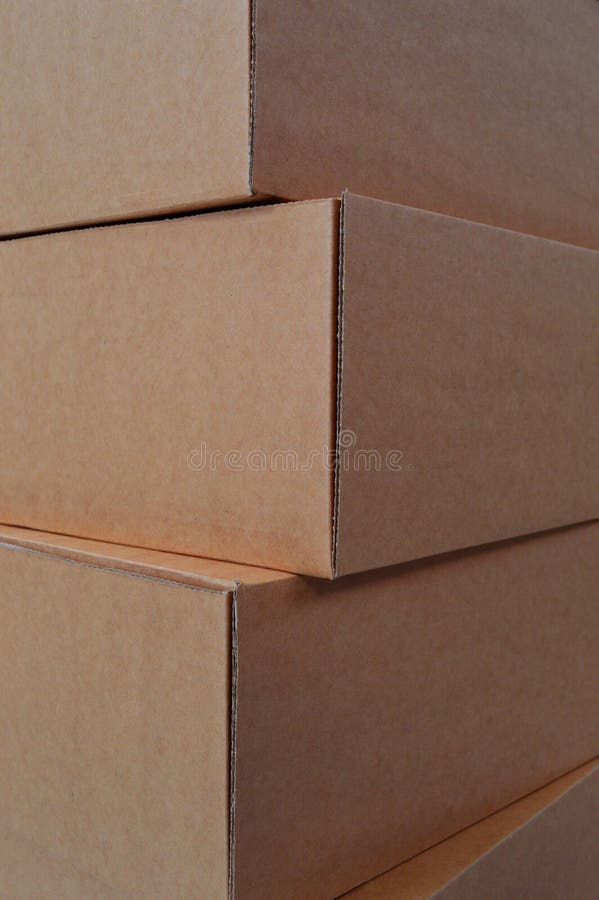 Cardboard box stack stock image. Image of paper, boxes - 58930315