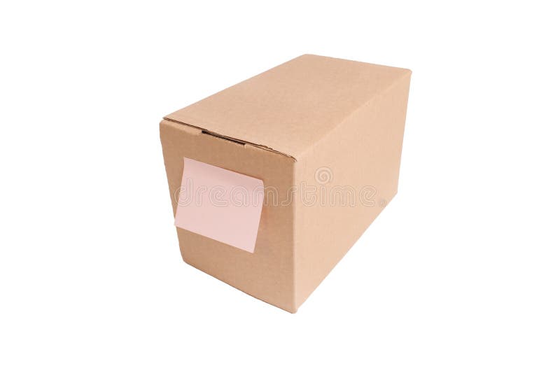 Cardboard box stock photo. Image of mail, carton, fragility - 36318036