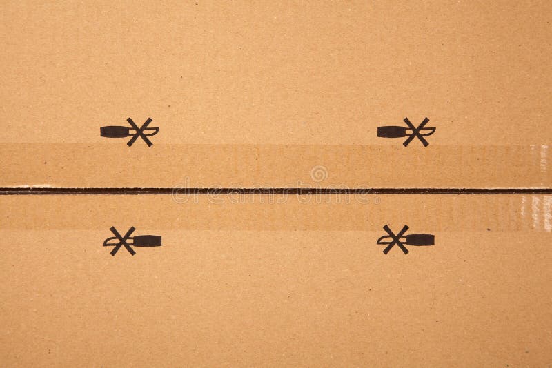 Cardboard box texture stock photo. Image of paperboard - 129093360