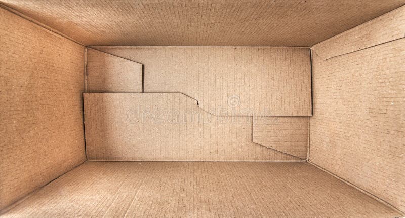 Cardboard box for things. stock image. Image of corrugated - 86009349