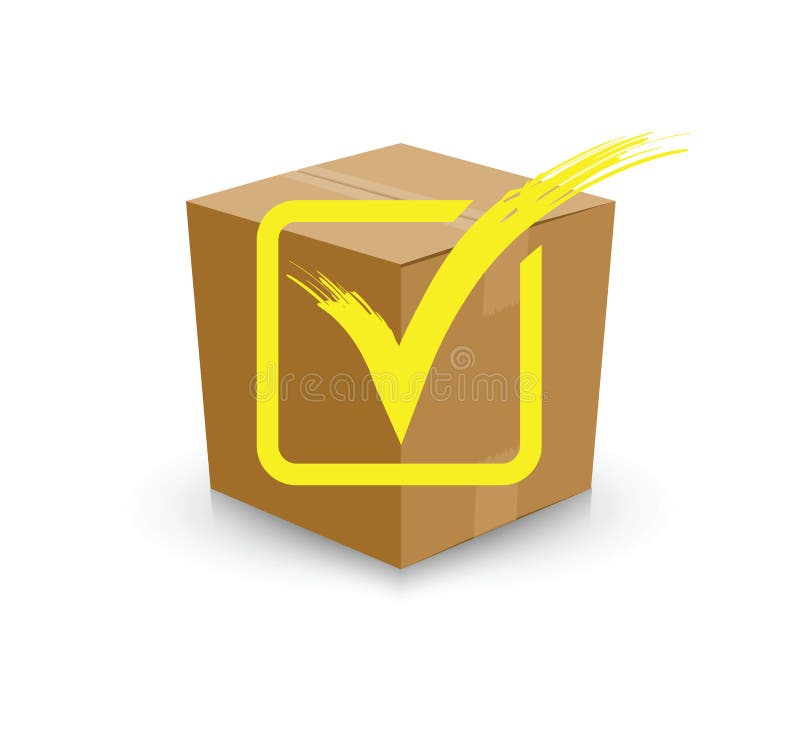 Box Empty Tick Stock Illustrations – 467 Box Empty Tick Stock ...