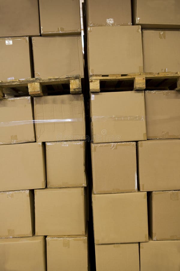 Cardboard Boxes stock image. Image of moving, cardboard - 15573163