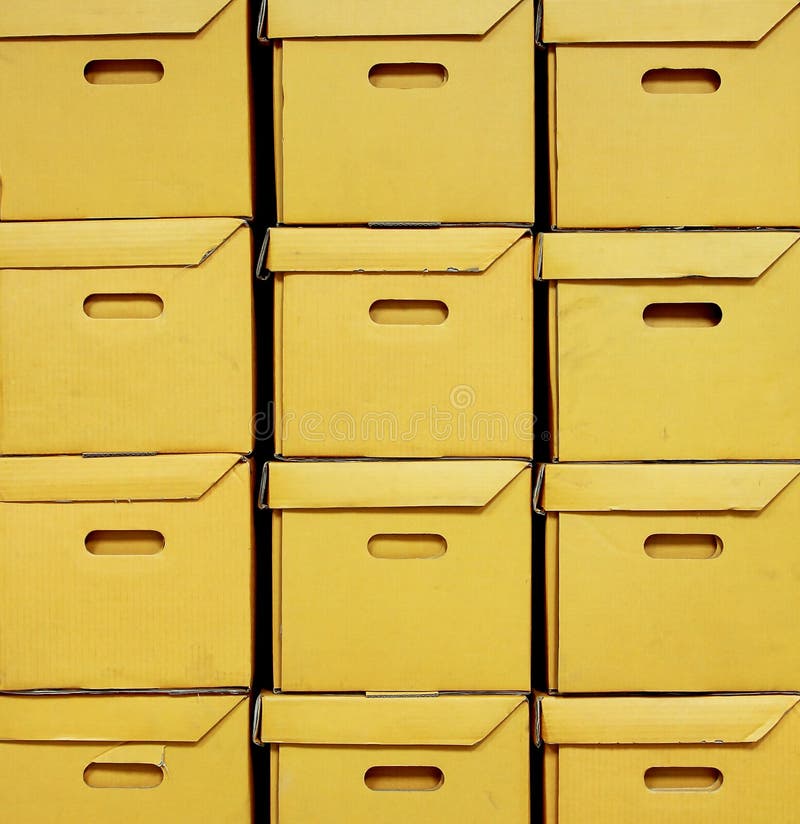 Multiple Cargo Boxes Abstract Background. Stock Photo - Image of export ...