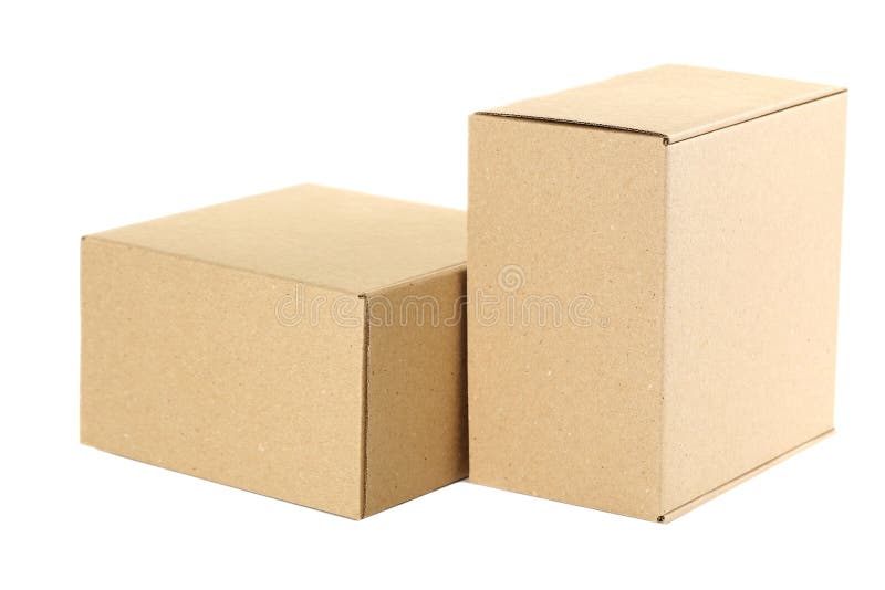 Cardboard boxes stock photo. Image of packing, crate - 71195828
