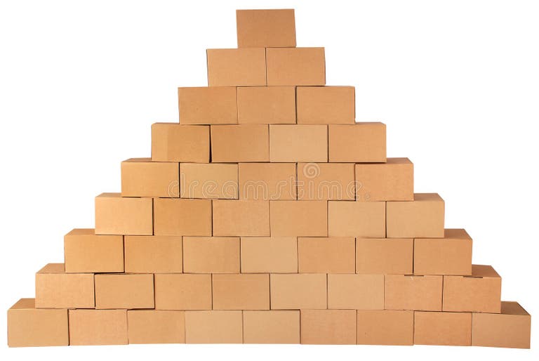 321 Pyramid Cardboard Boxes Stock Photos - Free & Royalty-Free Stock ...