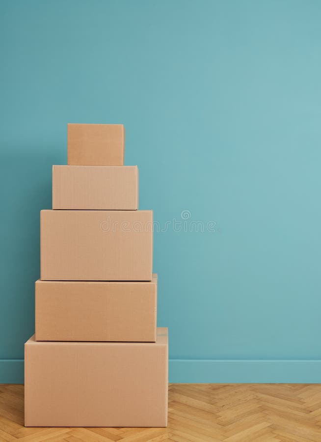 Cardboard boxes chart stock photo. Image of brown, blank - 210762580