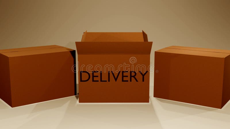 Cardboard Boxes Sitting on a Tiled Floor Stock Video - Video of open ...