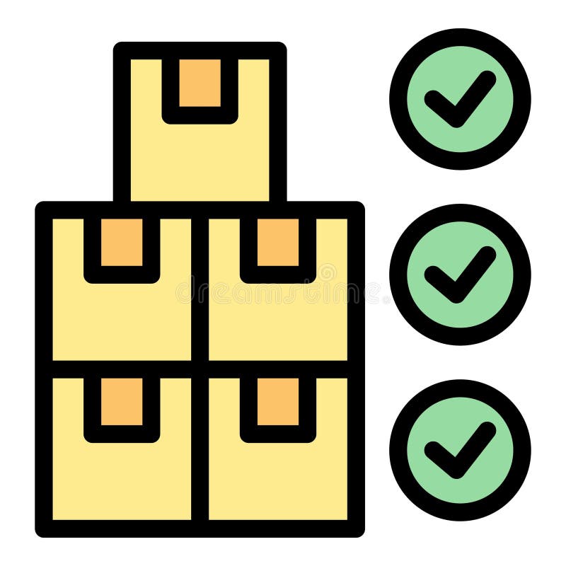 Cardboard Boxes Stacked and Ready for Shipping with Validation ...