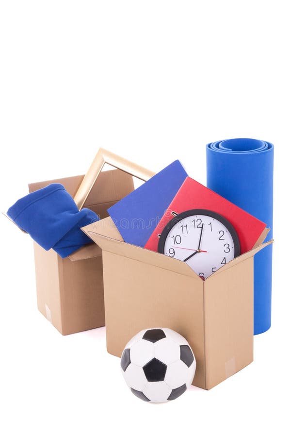 Moving box stock photo. Image of isolated, moving, equipment - 59760198