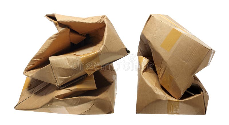 Cardboard Boxes stock image. Image of discard, disposal - 154744051
