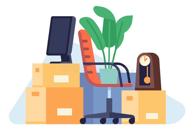 Office Relocation Stock Illustrations – 2,410 Office Relocation Stock ...