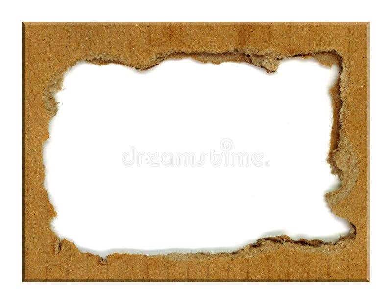Cardboard carton frame stock photo. Image of cardboard - 24802312