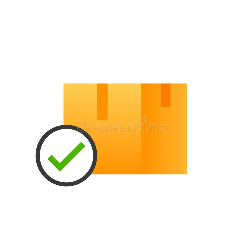 Cardboard Check Isometric Icon Stock Vector - Illustration of flat ...
