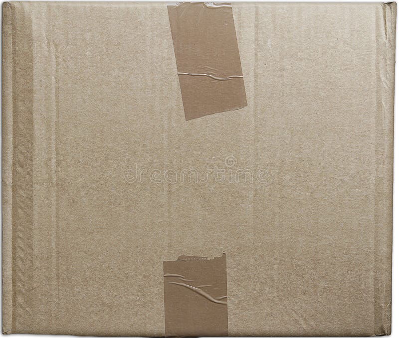 Cardboard stock image. Image of package, packaging, post - 30809833