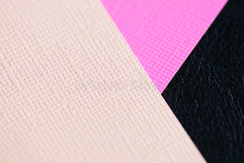 Cardboard on a Dark Leather Background. Paper Background Stock ...