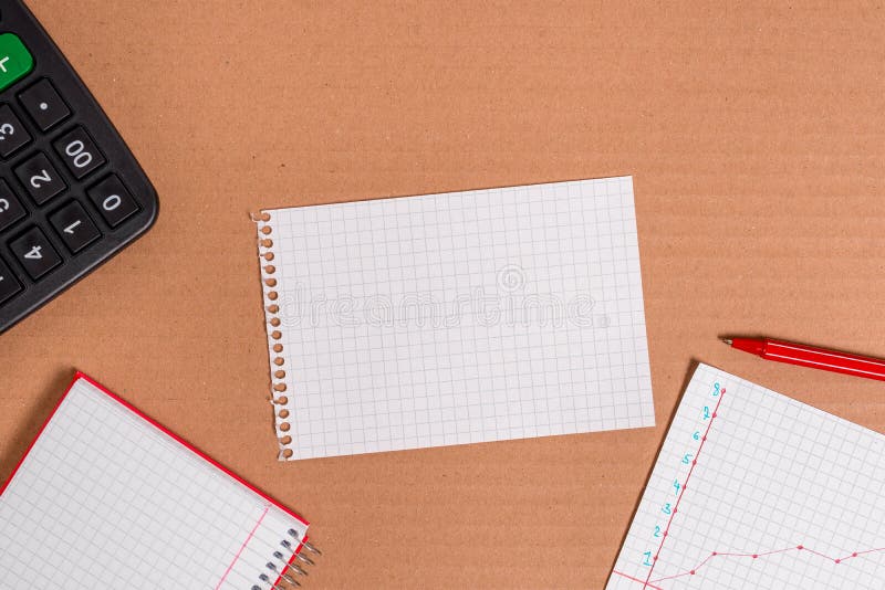 Paperboard notebook stock photo. Image of blank, document - 70634380