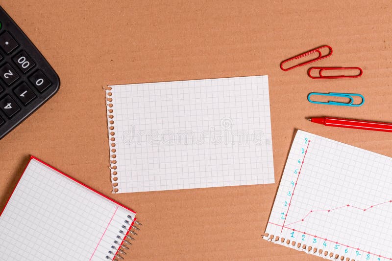 Paperboard notebook stock photo. Image of blank, document - 70634380