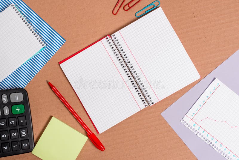 Paperboard notebook stock photo. Image of blank, document - 70634380