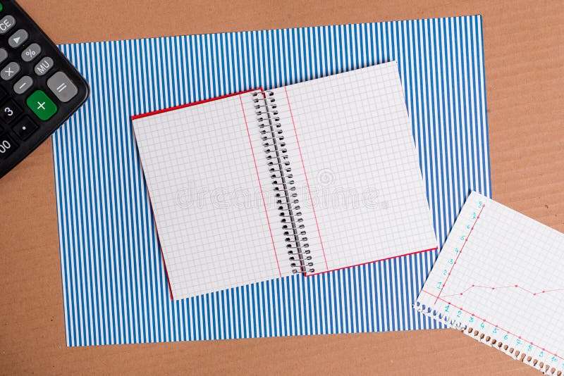 Paperboard notebook stock photo. Image of blank, document - 70634380