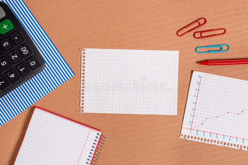 Paperboard notebook stock photo. Image of blank, document - 70634380