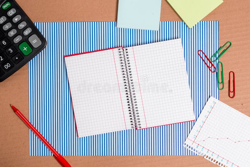 Paperboard notebook stock photo. Image of blank, document - 70634380