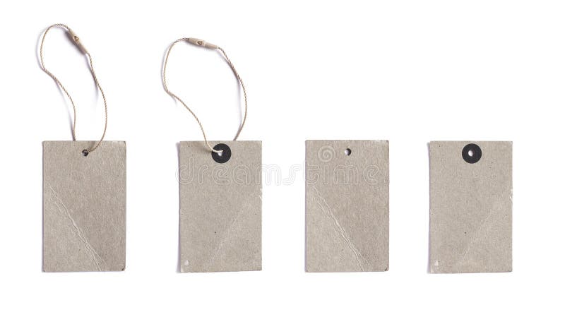 Cardboard hang tags stock photo. Image of card, price - 216878730