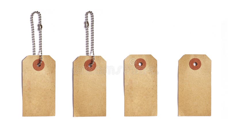 Cardboard hang tags stock image. Image of cardboard - 216878735