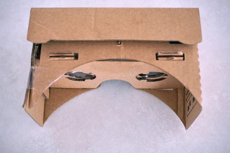 Virtual Goggles Eye-wear Cardboard Head Equipment VR Helmet, Augmented ...