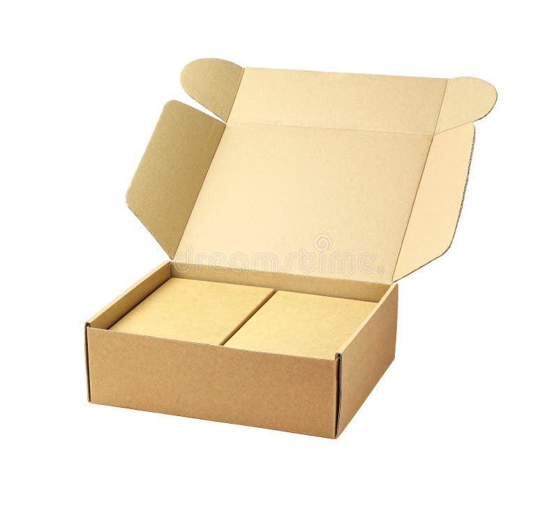Package Cardboard for Recycling Stock Image - Image of empty, group ...