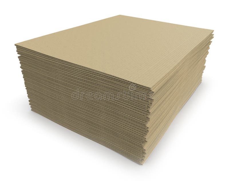 Cardboard paper stock photo. Image of unwrapped, textured - 174246652