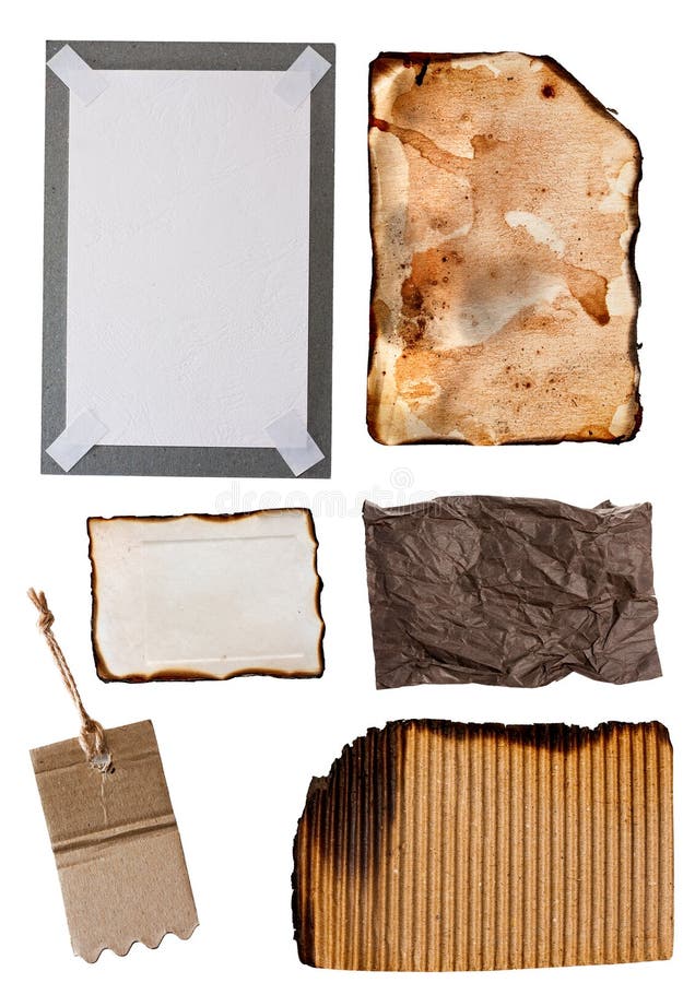 Real Paper Items Big Set stock image. Image of hang, gift - 16113113