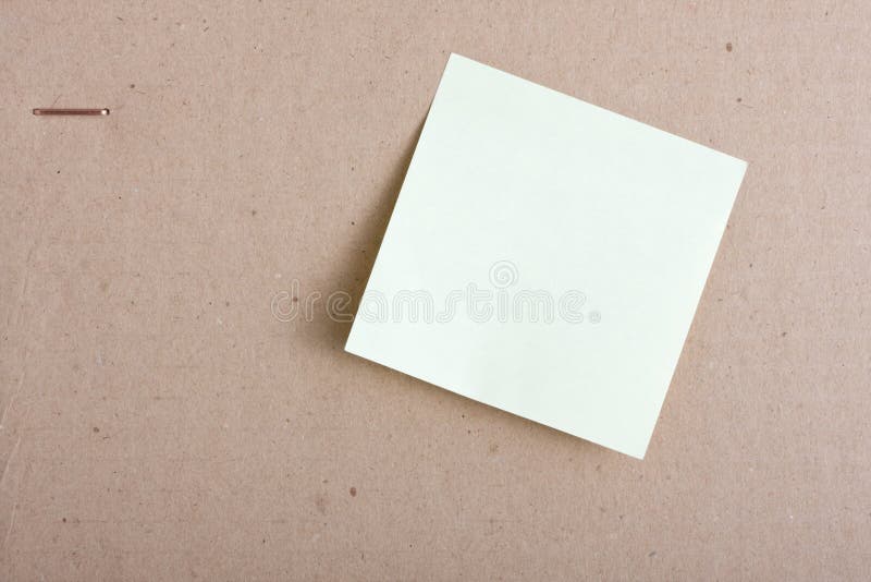 Cardboard, Paper And Paper Clips. Picture Image: 13729741