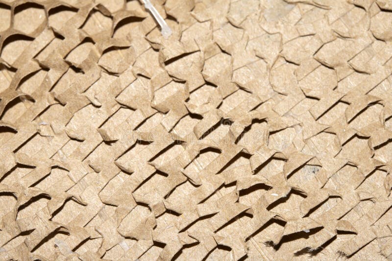 Cardboard Paper Screwed Crunched Up Box Packaging with Honeycomb ...