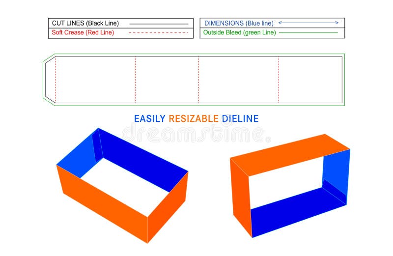Slide Box Die Line Stock Illustrations – 66 Slide Box Die Line Stock ...