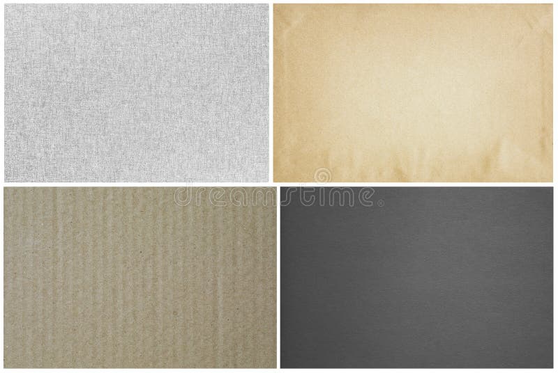 Cardboard Paper Texture for Background. Cardboard Sheet Stock Photo ...