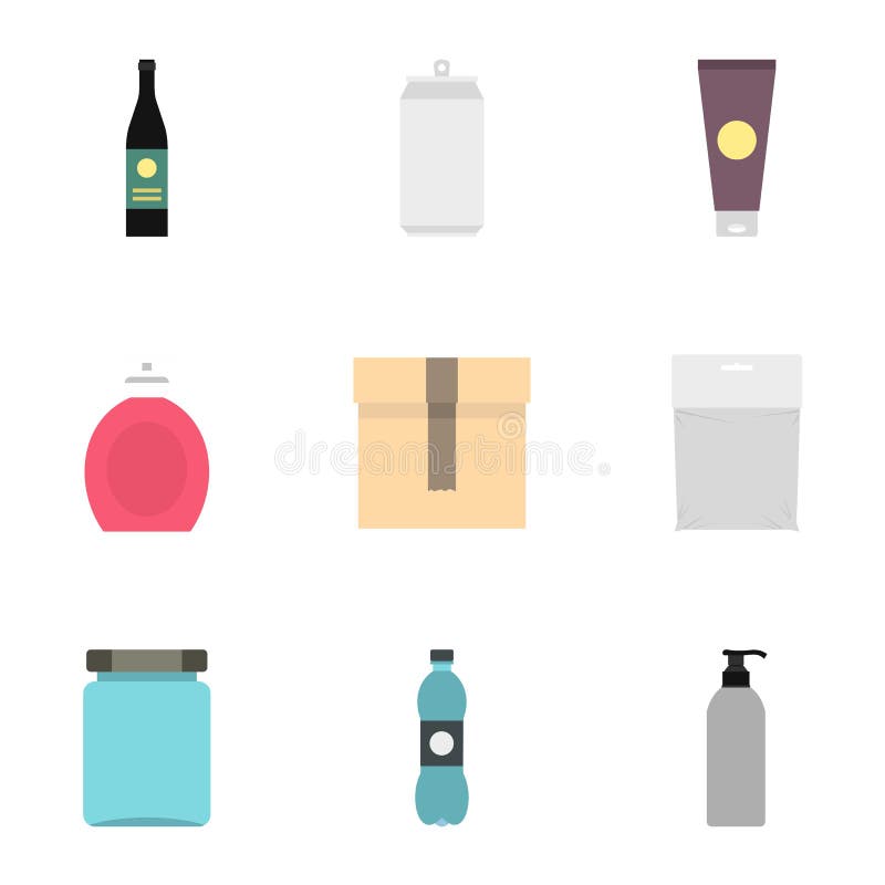 Cardboard Packaging Icon, Cartoon Style Stock Illustration ...