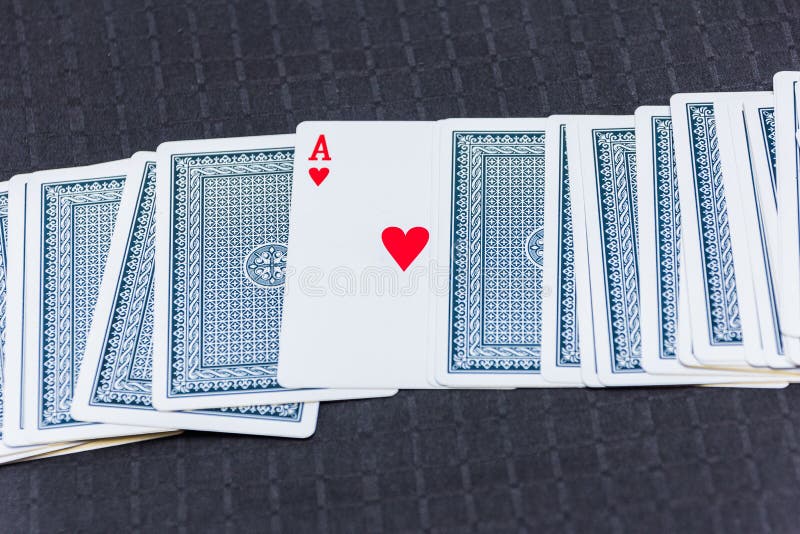Cardboard Playing Cards for Card Games Stock Image - Image of chance ...